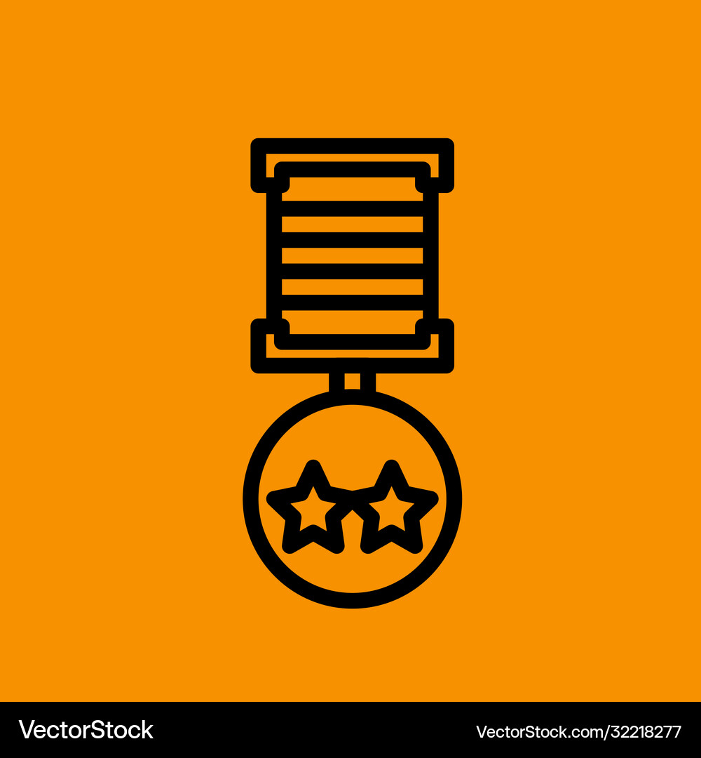 Reward icon graphic download template modern Vector Image