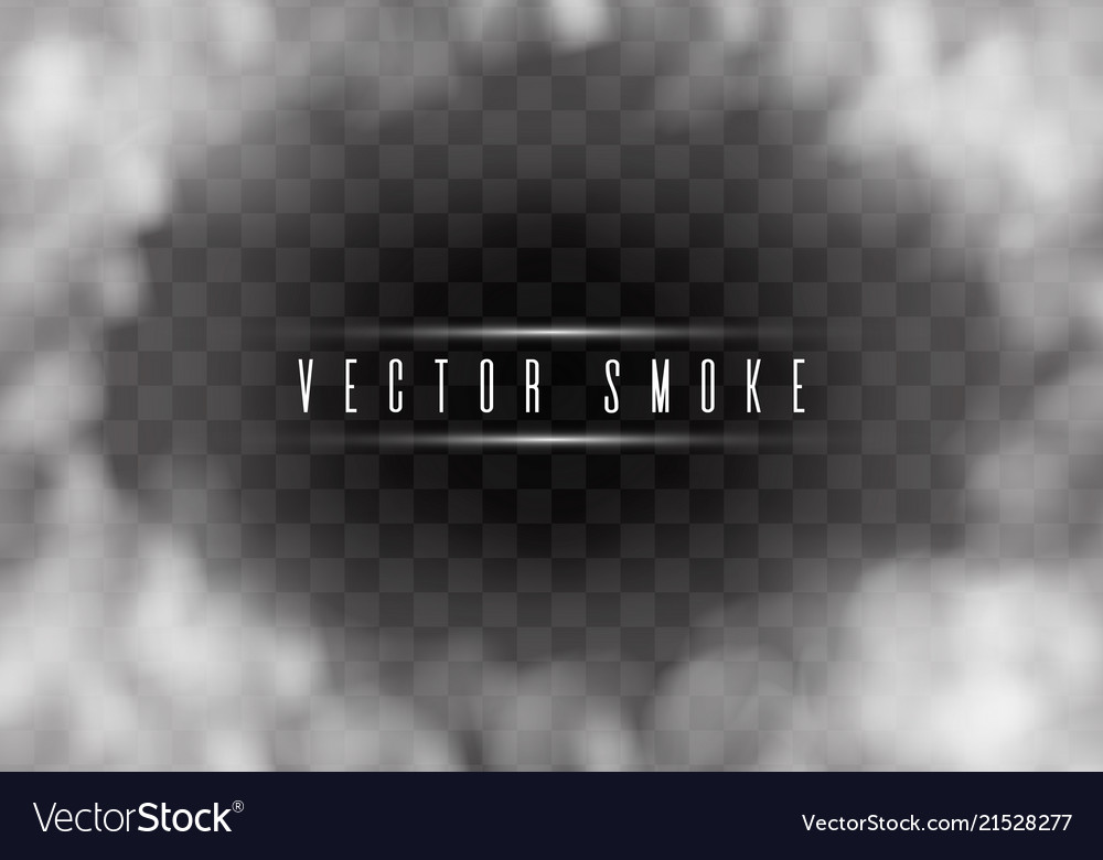 Smoke or cloud effect Royalty Free Vector Image