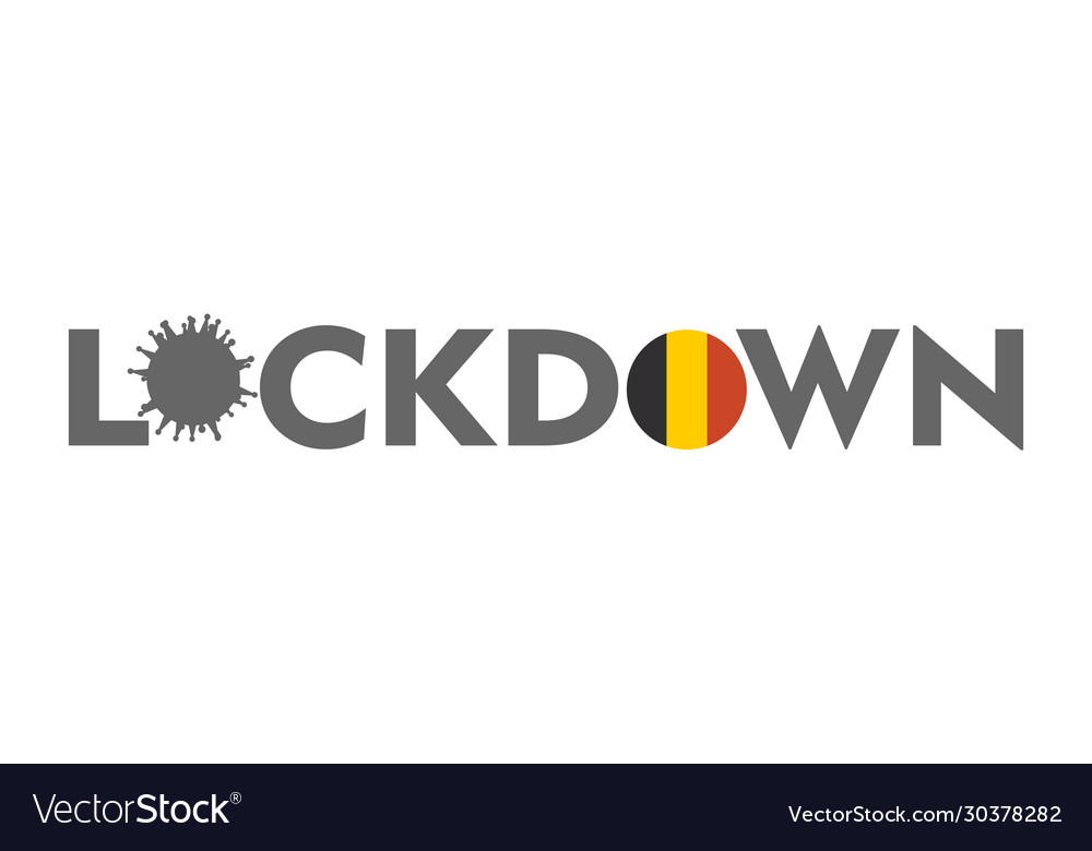 Lockdown concept Royalty Free Vector Image - VectorStock
