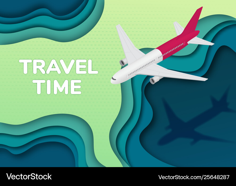 Travel and tourism background Royalty Free Vector Image