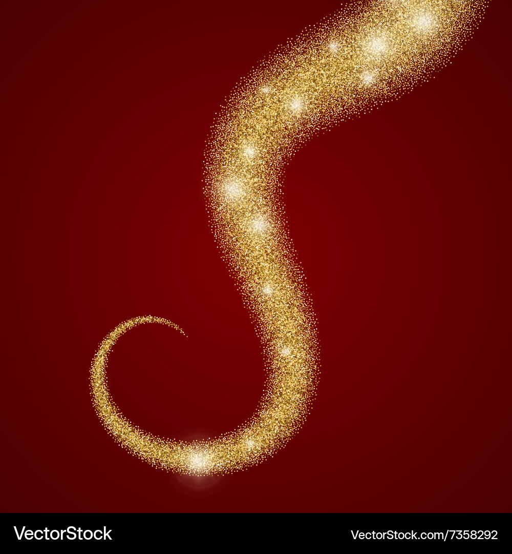 Background of gold shine light Royalty Free Vector Image