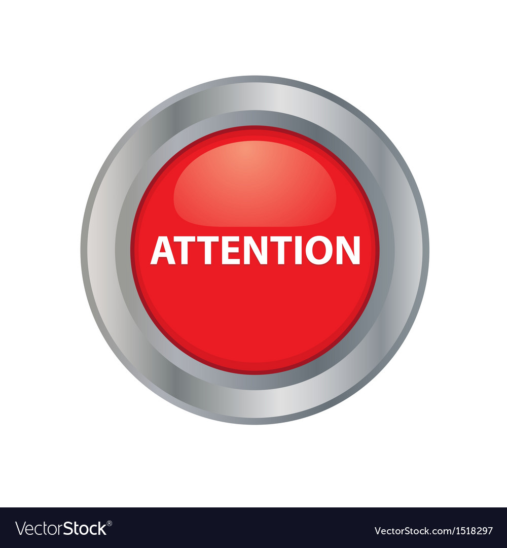 Attention Royalty Free Vector Image - VectorStock