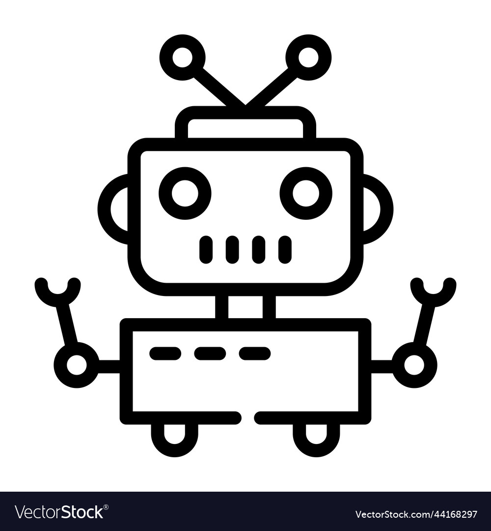 Bot Royalty Free Vector Image - VectorStock