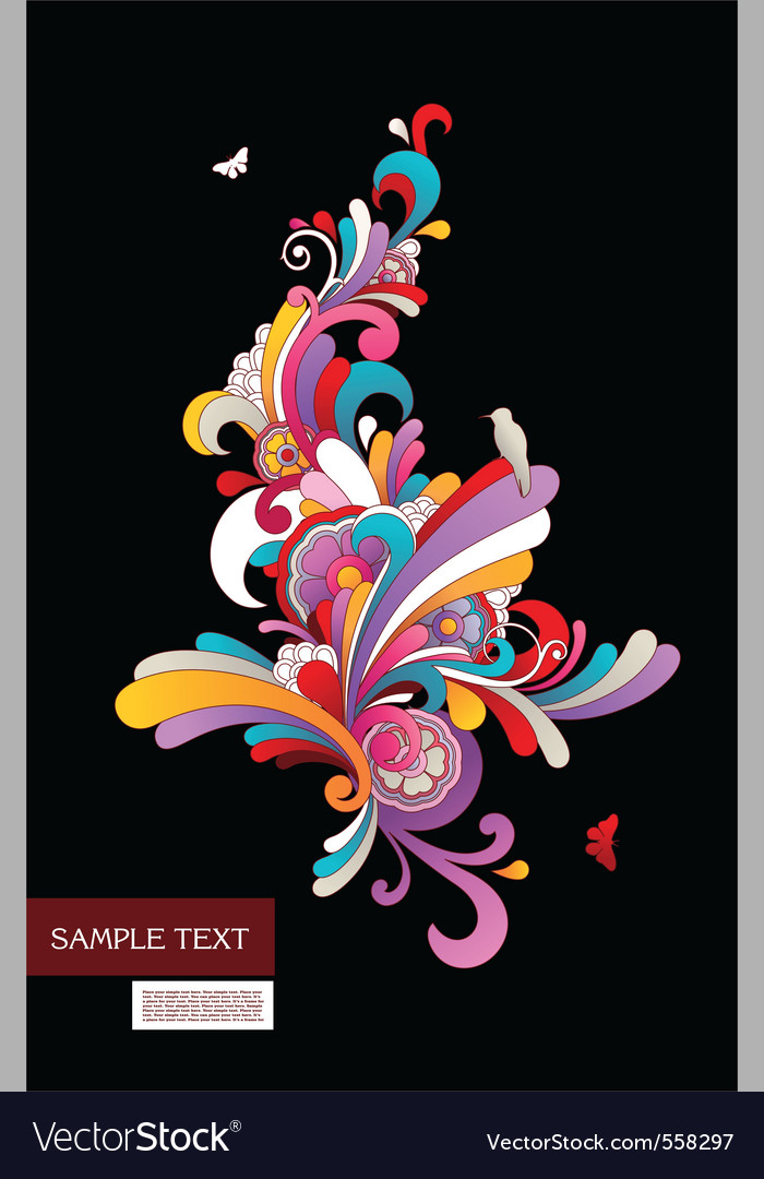 Modern colored background Royalty Free Vector Image