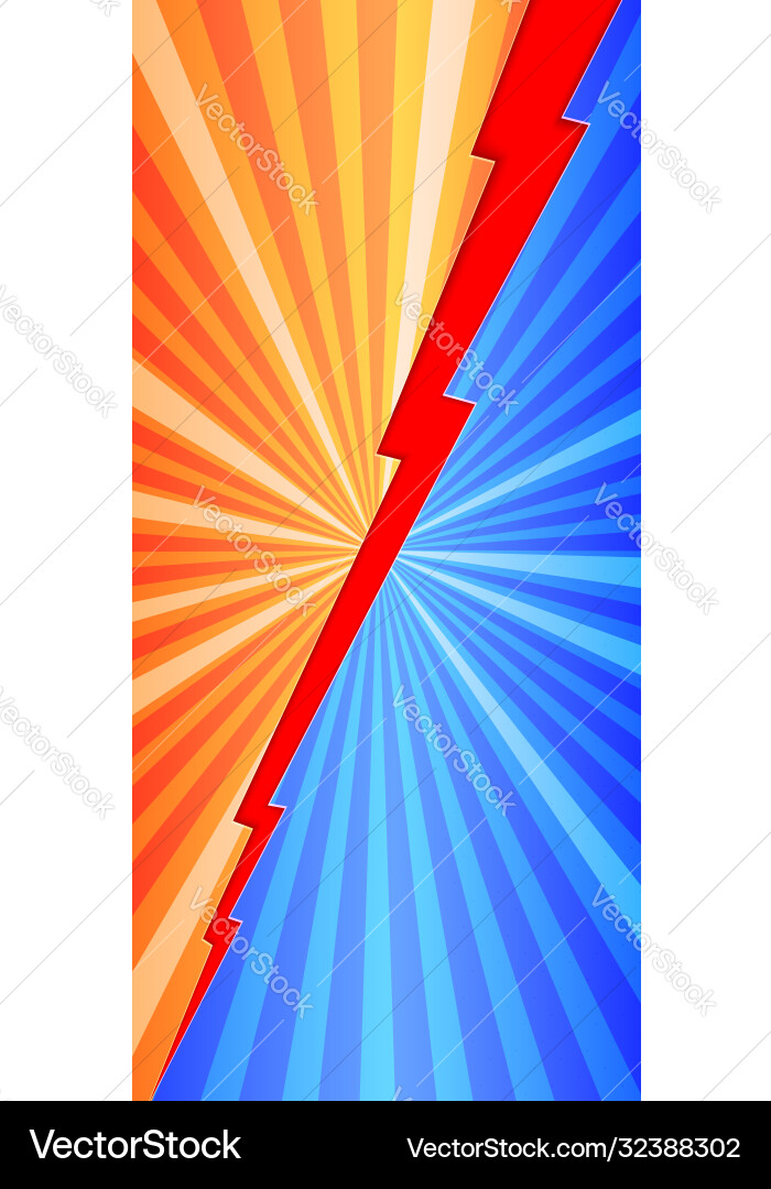 Background in versus style for fight Royalty Free Vector