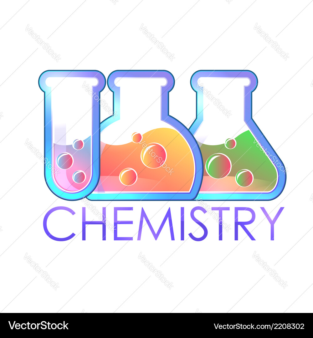 Chemical test tube icon Royalty Free Vector Image