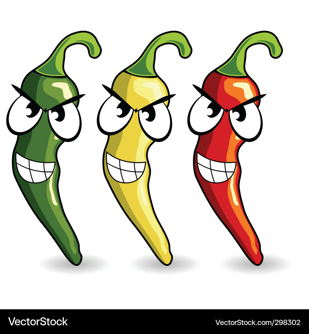 Jalepeno Pepper Smiling