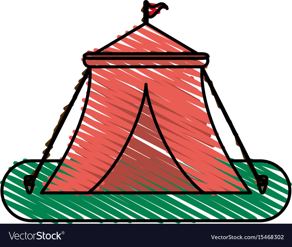Tent Royalty Free Vector Image - VectorStock