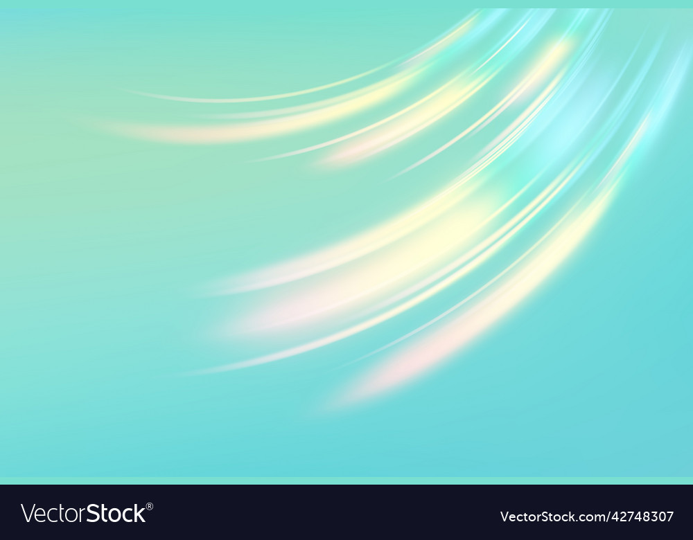 Morion light effect rainbow background Royalty Free Vector