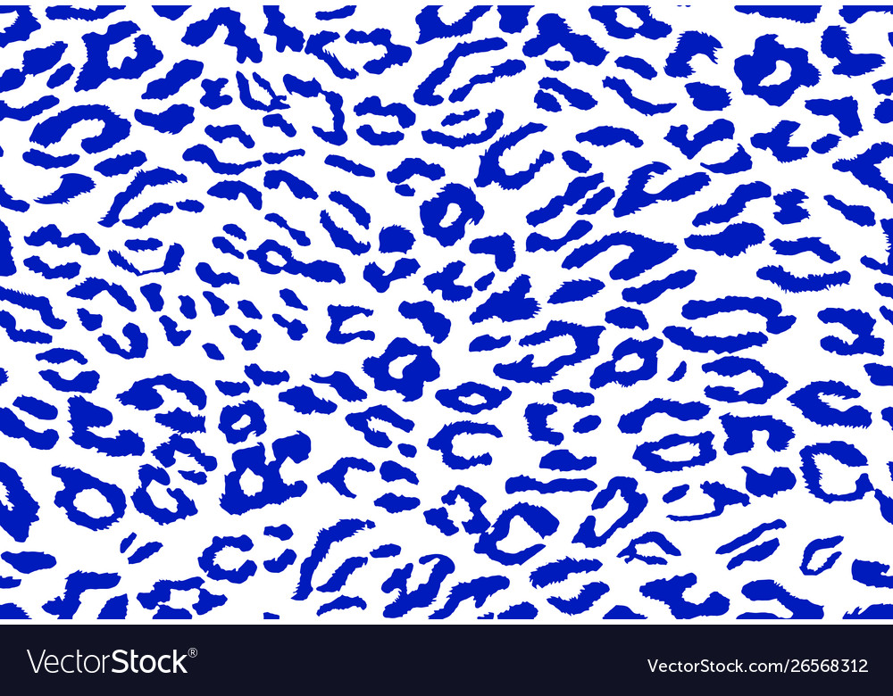 Leopard background seamless animal pattern Vector Image