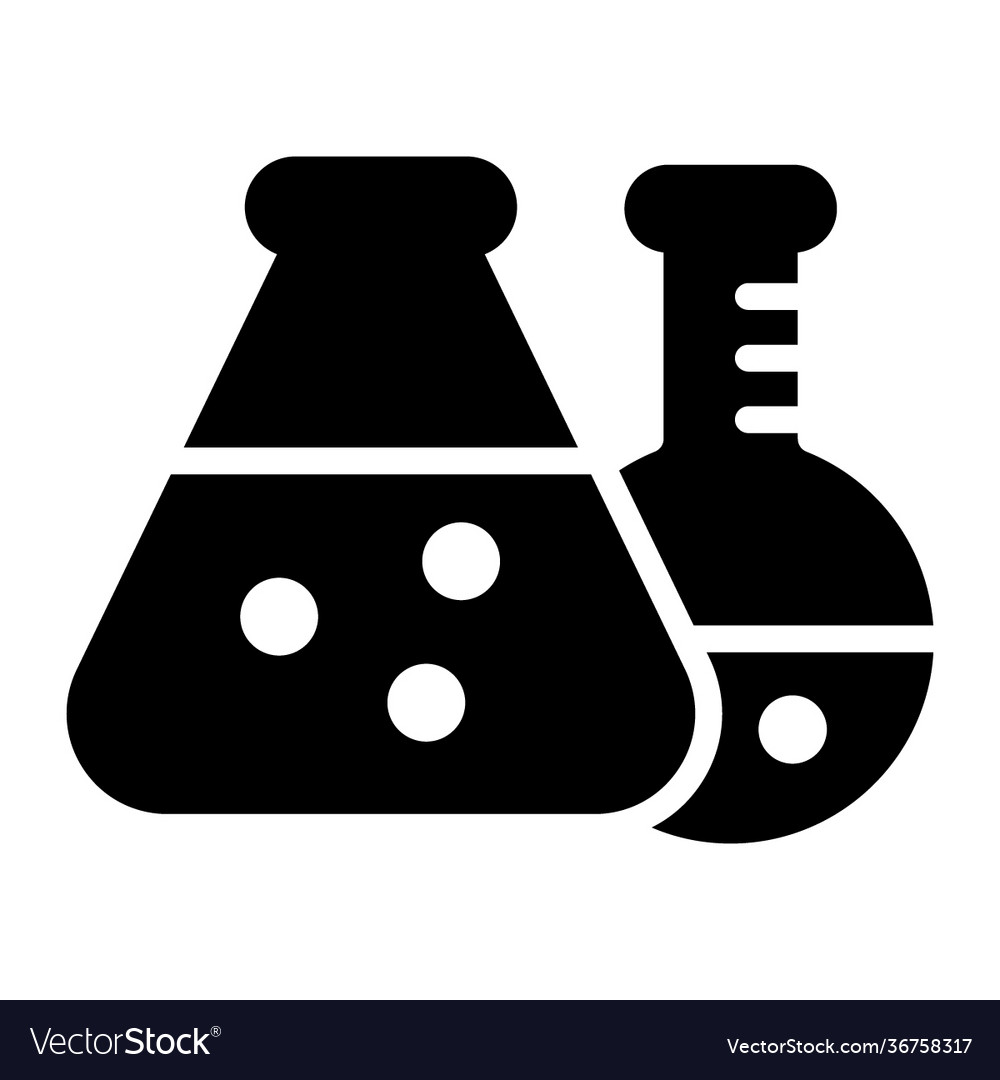 Flasks Royalty Free Vector Image - VectorStock