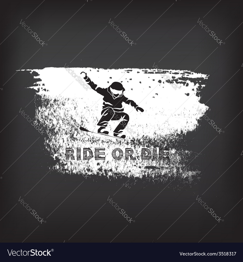 Snowboard icon design Royalty Free Vector Image