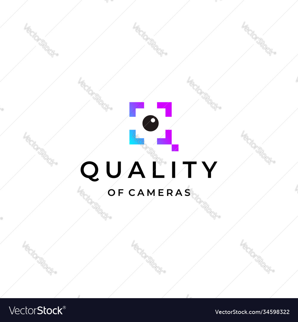 Camera logo Royalty Free Vector Image - VectorStock