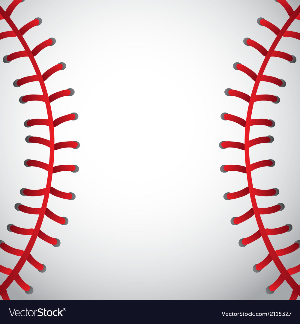Baseball Ball Texture Royalty Free Vector Image