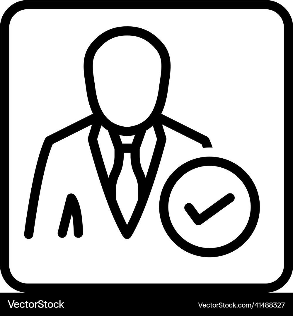 Candidate Royalty Free Vector Image - VectorStock