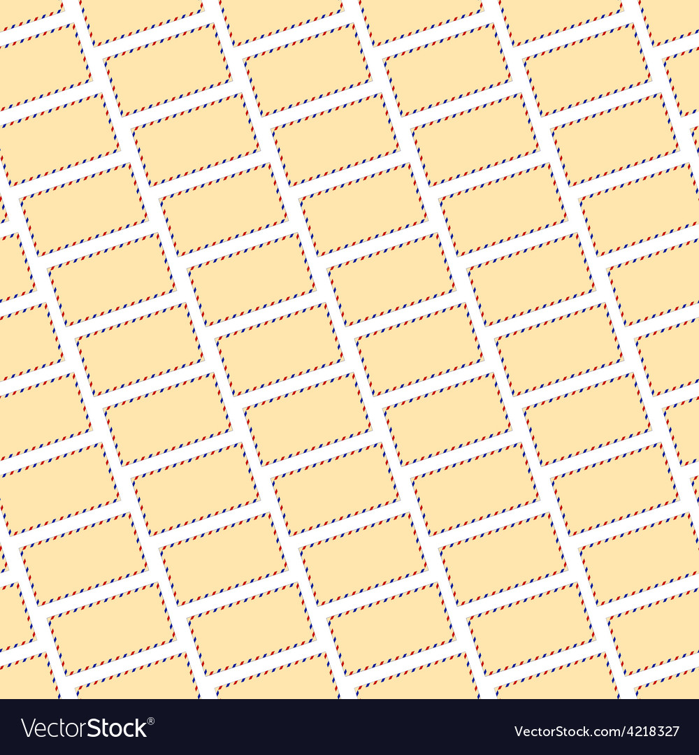 Envelope pattern Royalty Free Vector Image - VectorStock