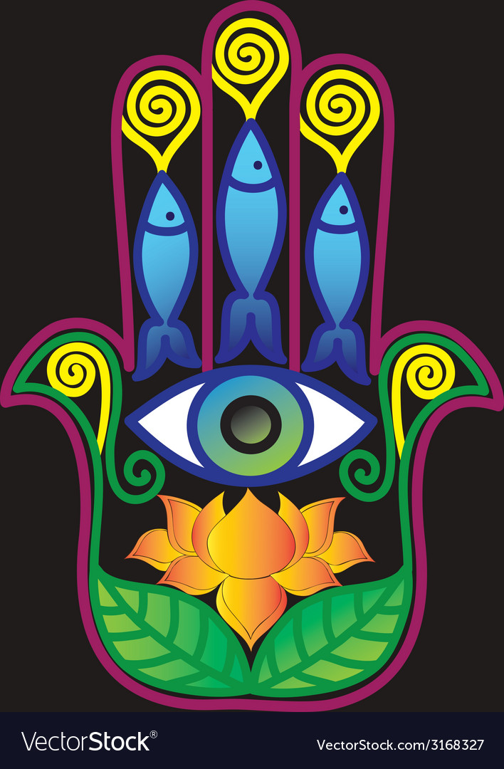 Hamsa Royalty Free Vector Image - VectorStock