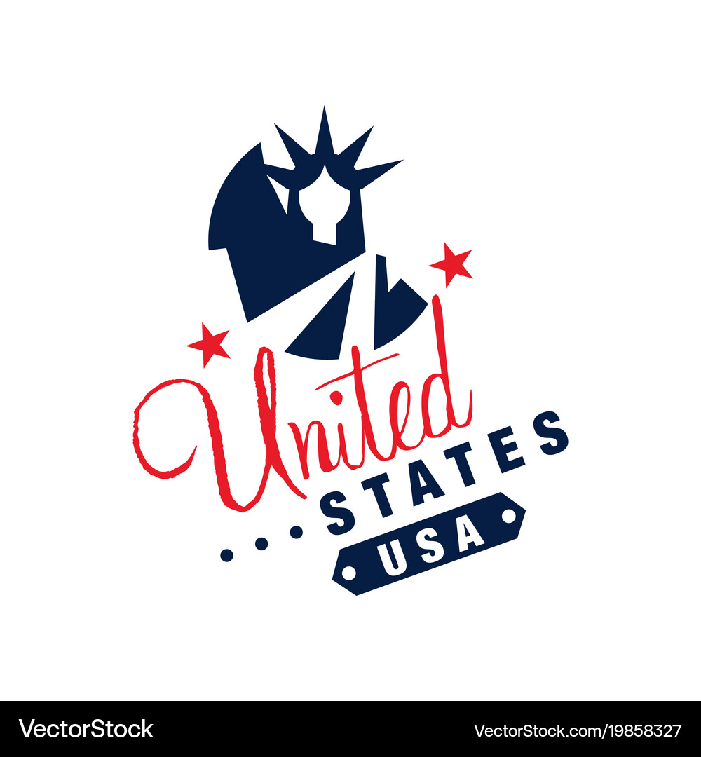 Original logo template with monochrome symbol Vector Image