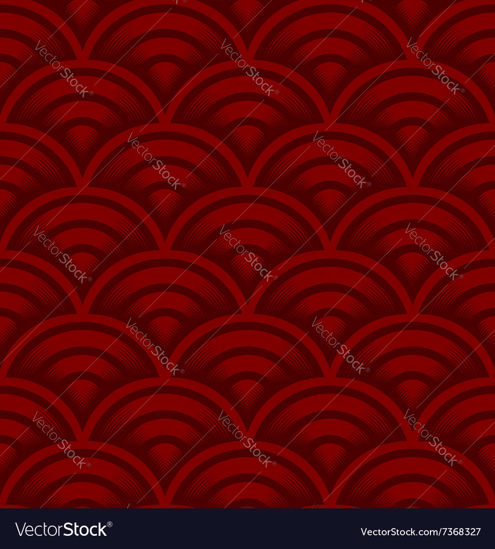 Seigaiha pattern Royalty Free Vector Image - VectorStock