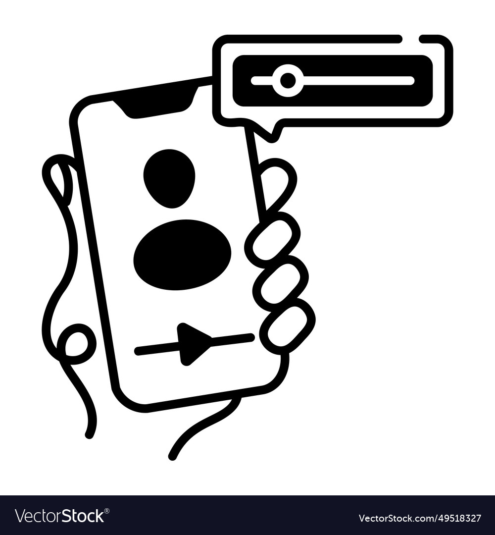 Video message Royalty Free Vector Image - VectorStock