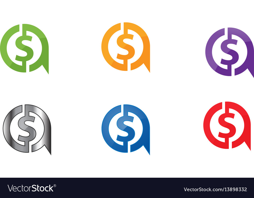 A dolar Royalty Free Vector Image - VectorStock