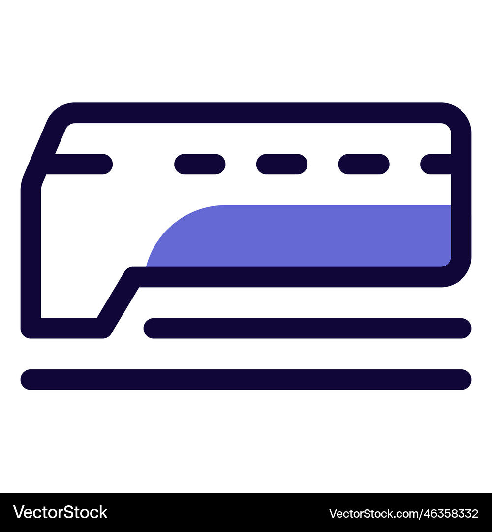Freight train used to transport goods Royalty Free Vector