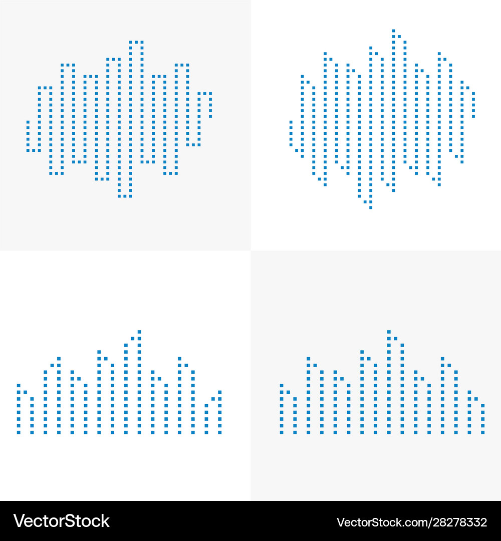 Set modern city design template real estate Vector Image