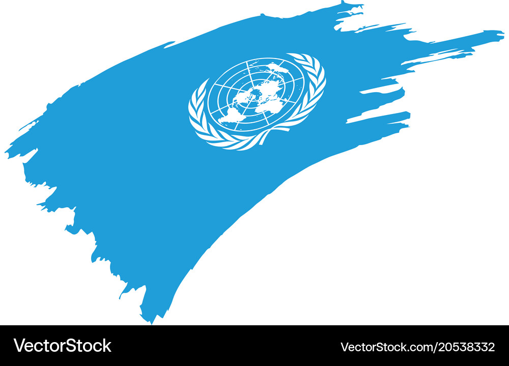 Un flag Royalty Free Vector Image - VectorStock