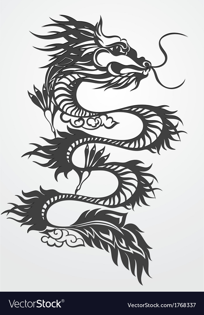 Dragon Royalty Free Vector Image - VectorStock