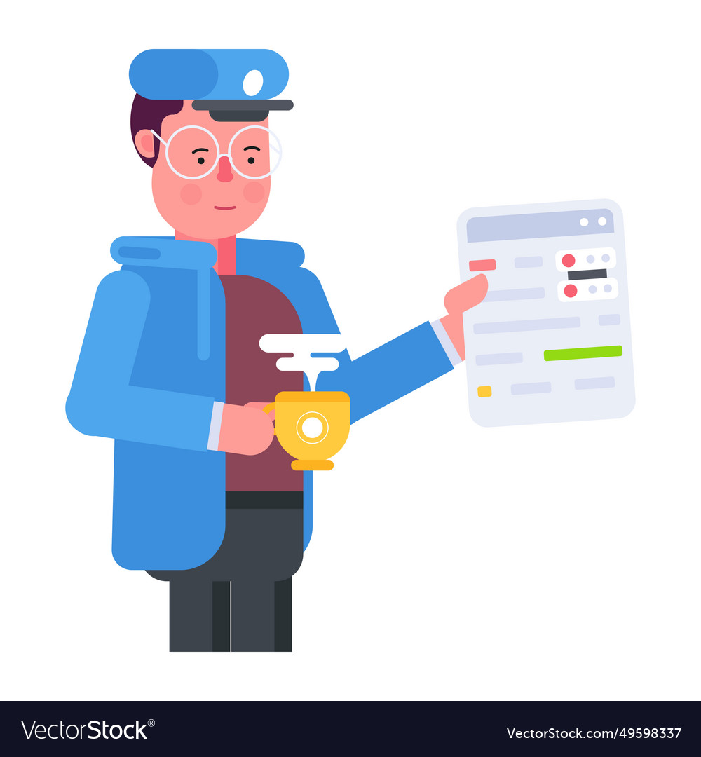 Web engineer Royalty Free Vector Image - VectorStock