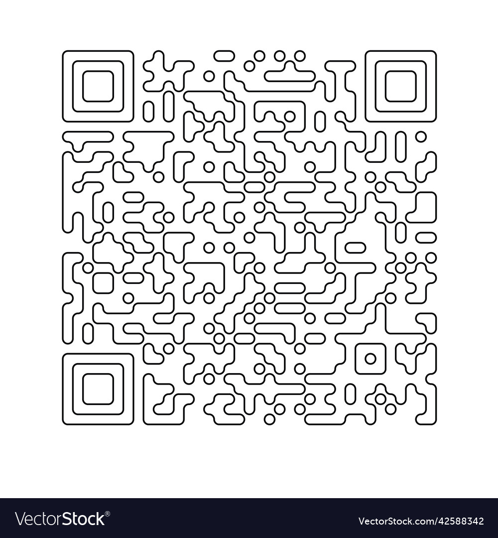 Barcode qr code Royalty Free Vector Image - VectorStock