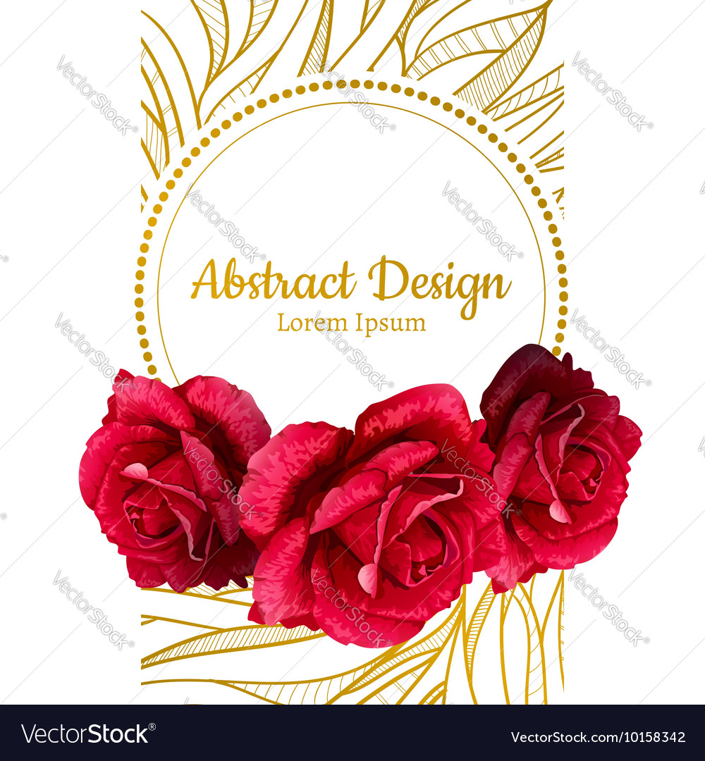 Roses Royalty Free Vector Image - VectorStock