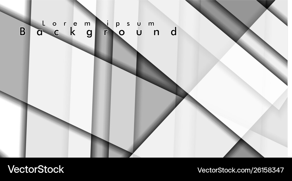 Abstract background design rectangular tube Vector Image