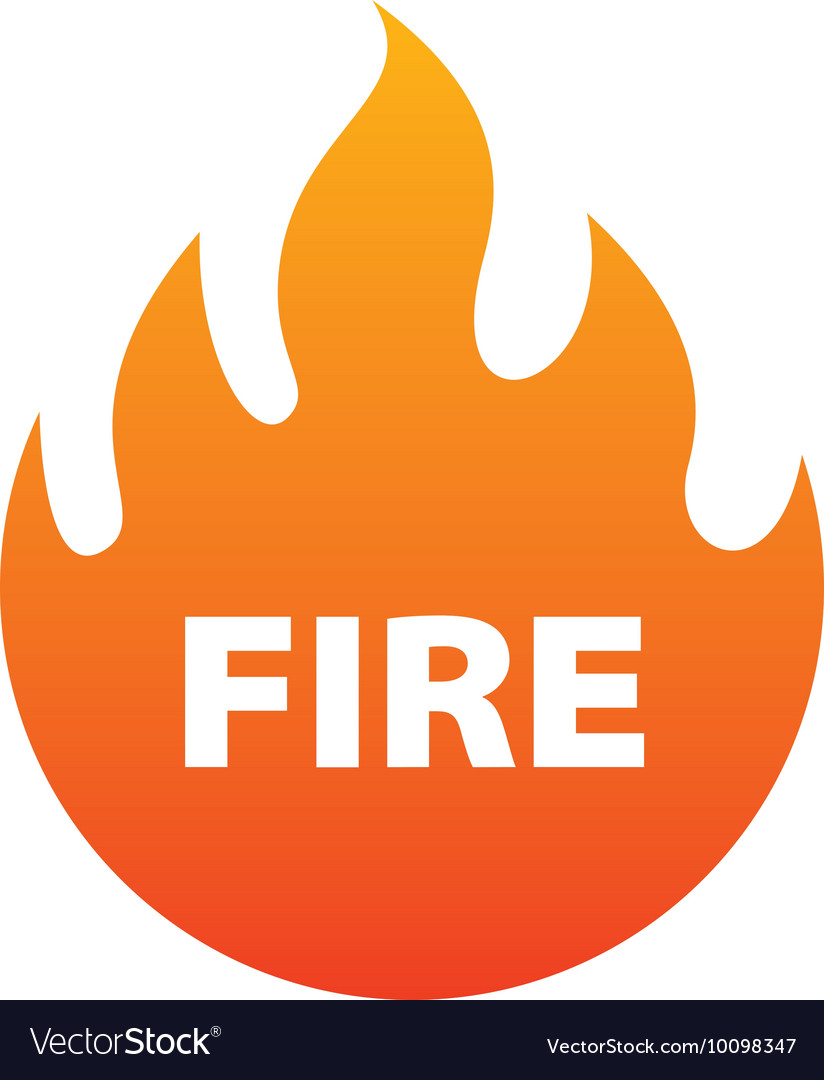 Fire logo Royalty Free Vector Image - VectorStock