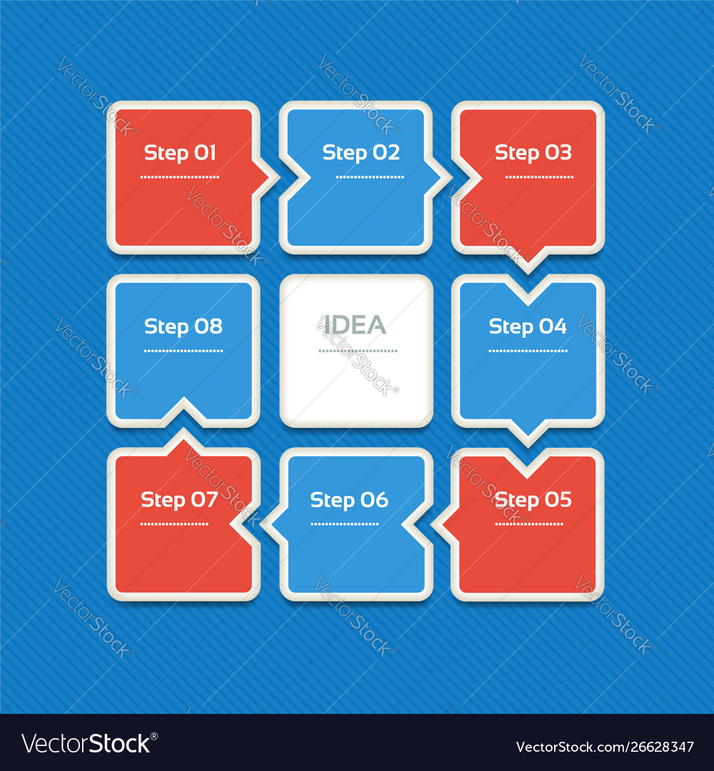 Progress background template for diagram graph Vector Image