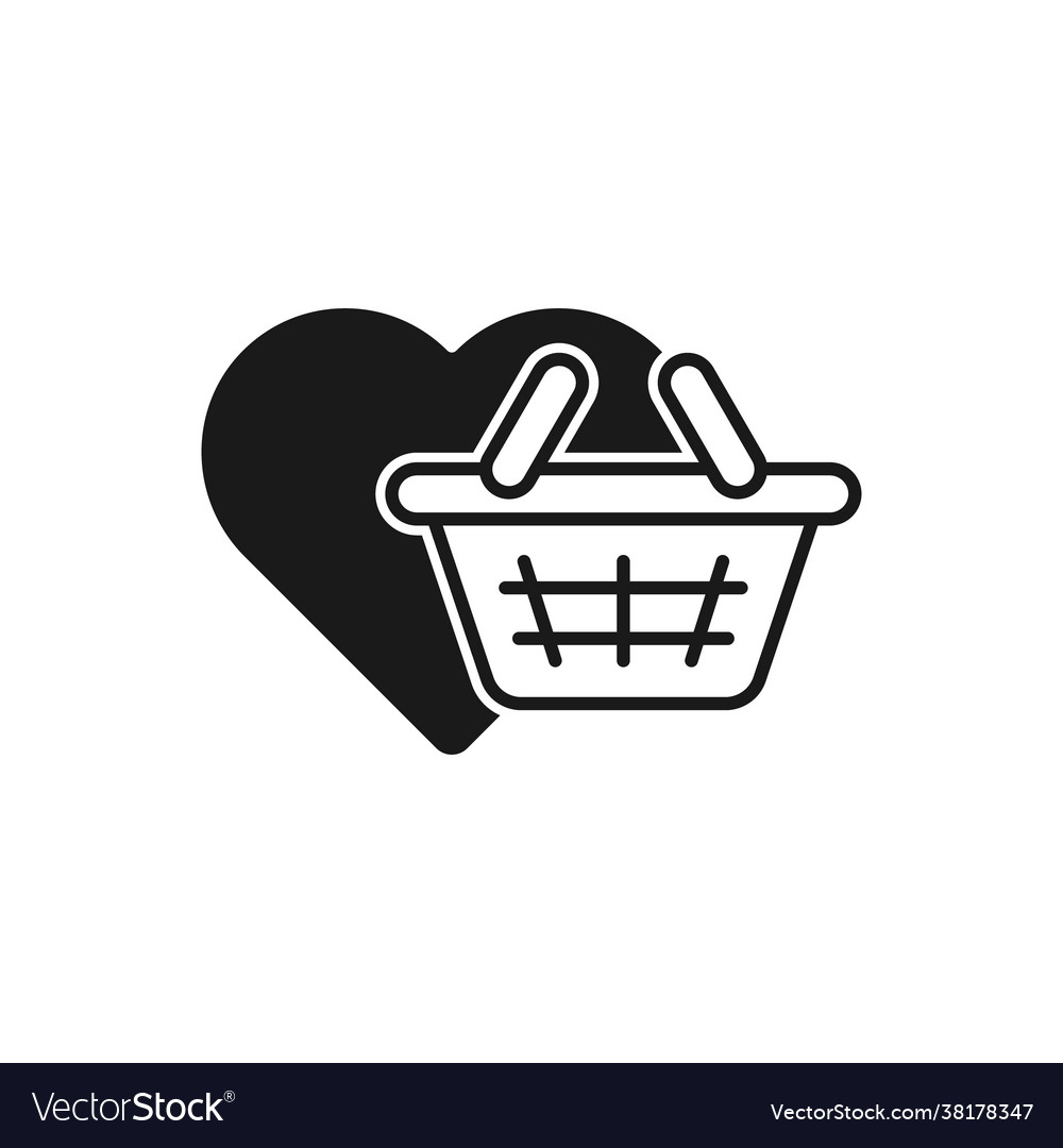Shopping wish list icon Royalty Free Vector Image
