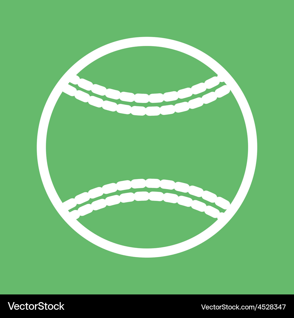 Softball Ball Royalty Free Vector Image - VectorStock