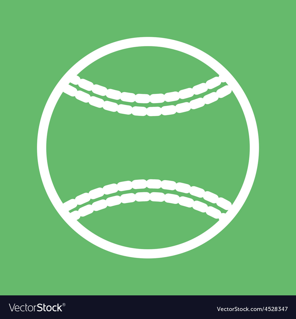 Softball Royalty Free Vector Image - VectorStock