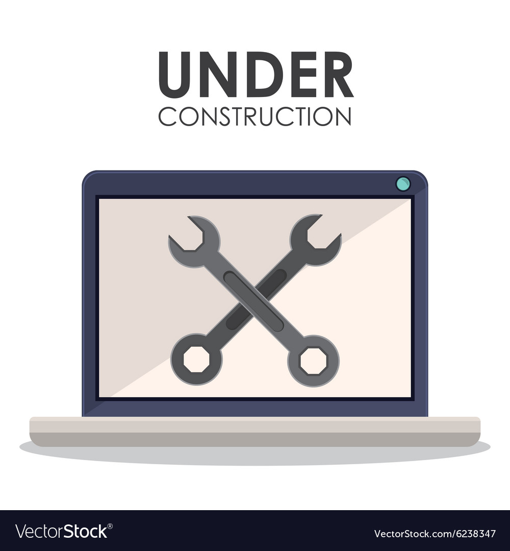 Under construction design Royalty Free Vector Image