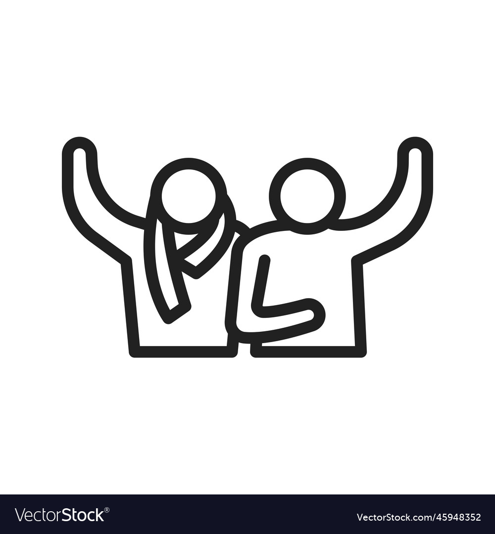 Fans icon Royalty Free Vector Image - VectorStock