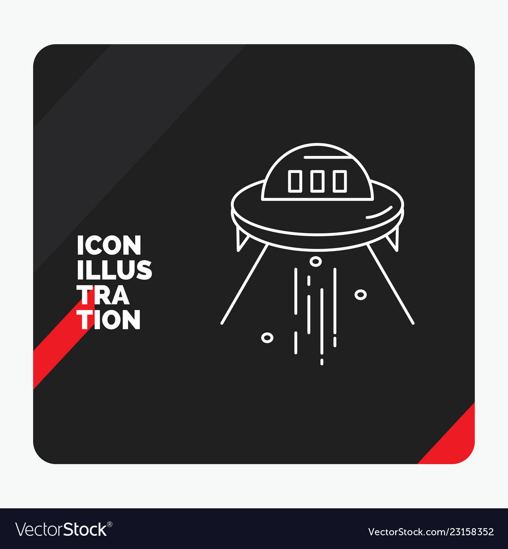 Red and black creative presentation background Vector Image