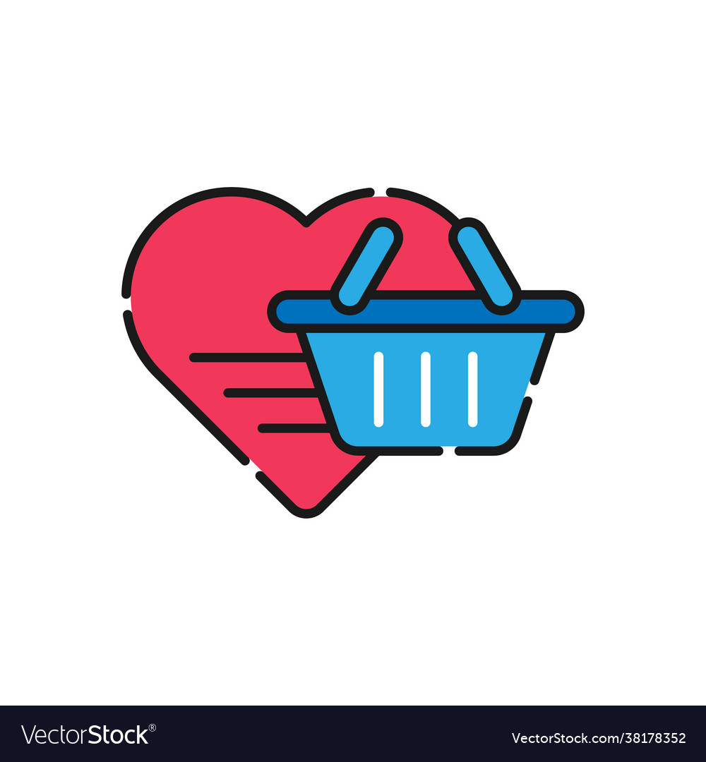 Shopping wish list icon wish list Royalty Free Vector Image