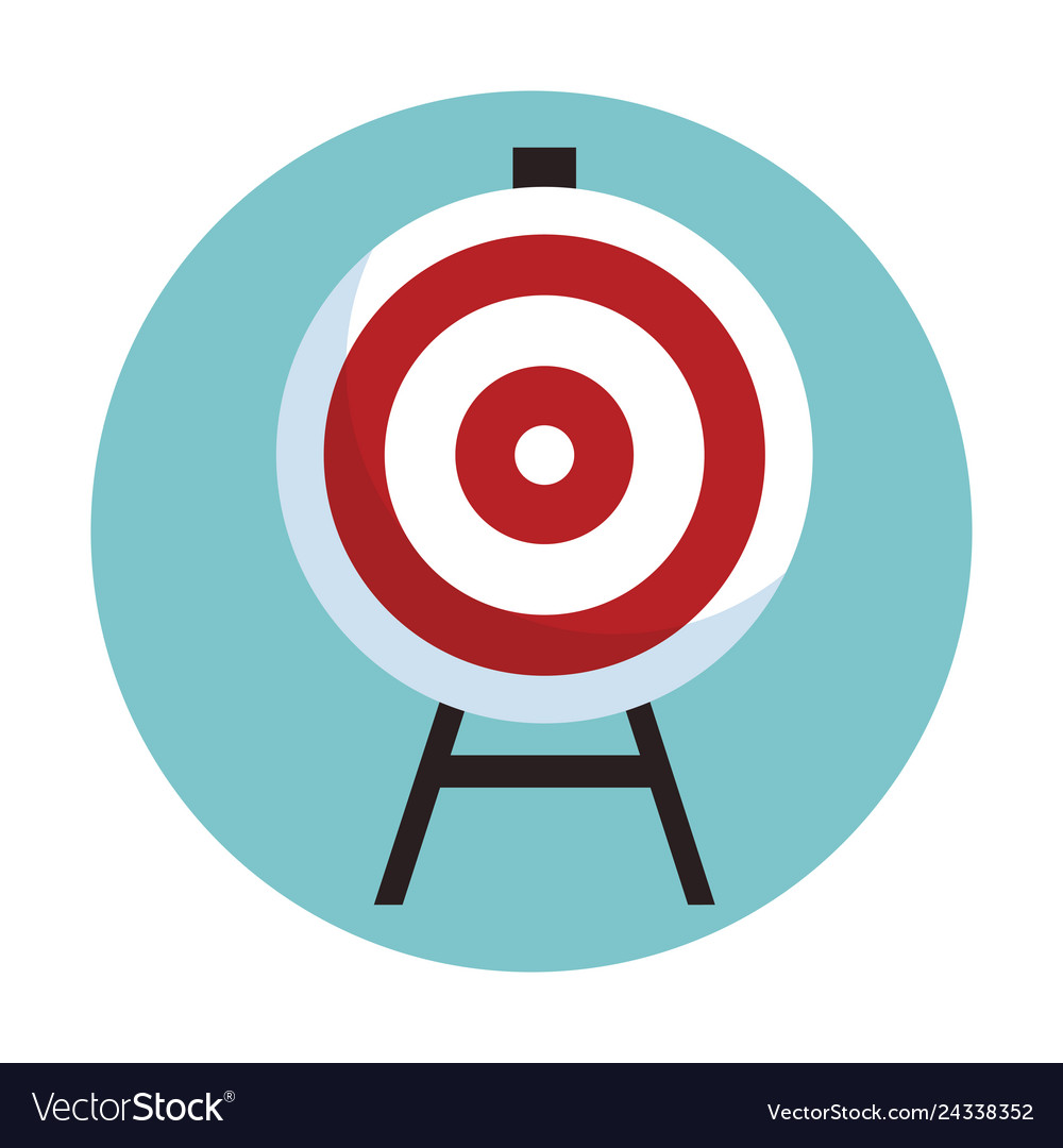 Target goal business Royalty Free Vector Image Target goal business Royalty Free Vector Image