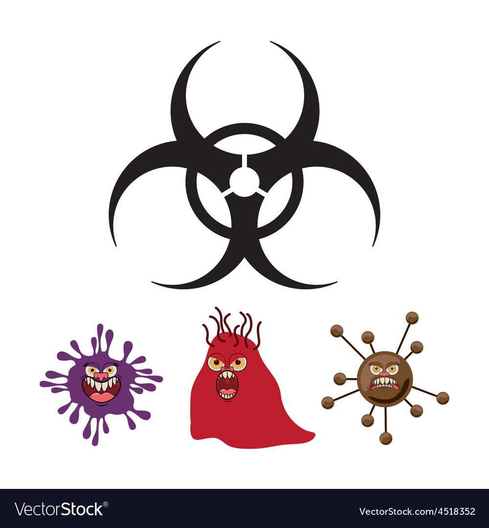 Virus design Royalty Free Vector Image - VectorStock