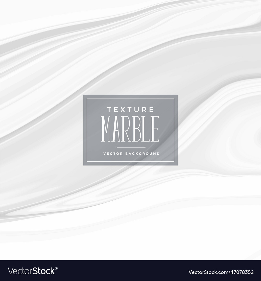 White marble texture effect background Royalty Free Vector
