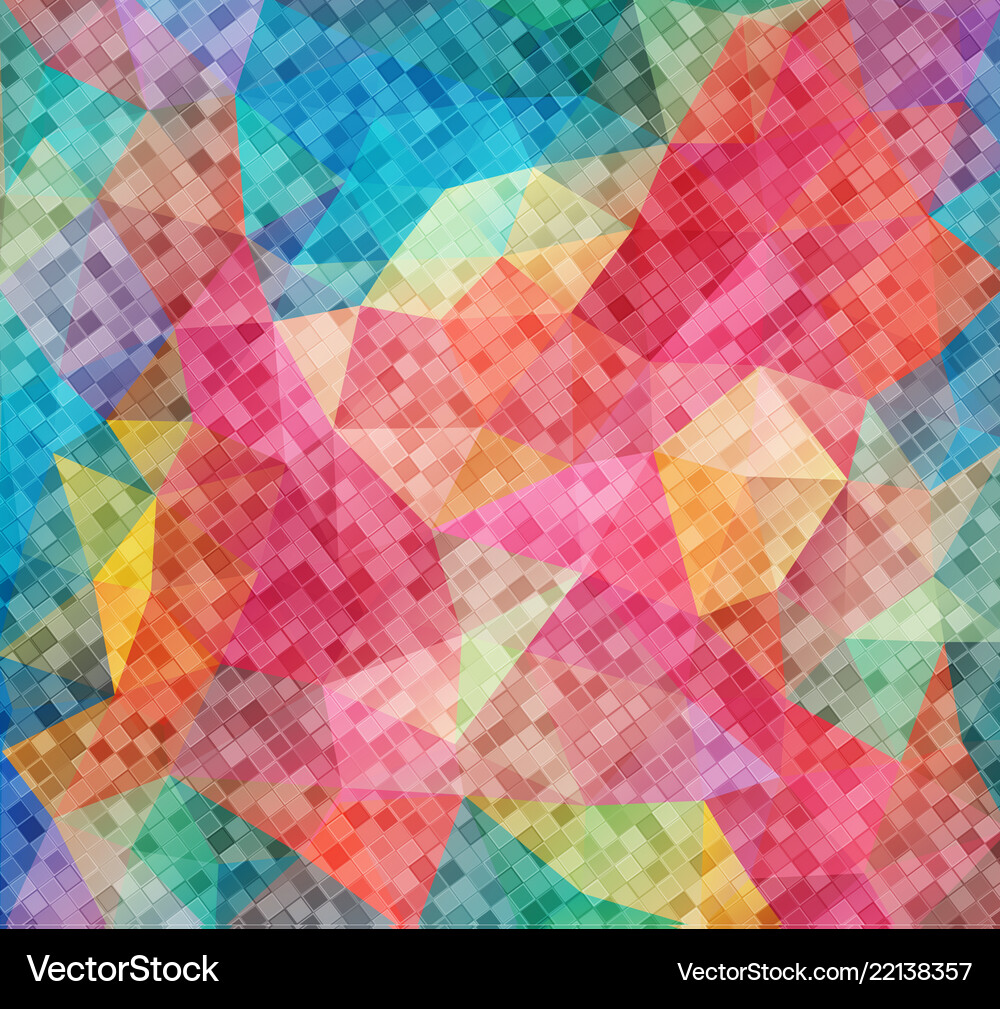Minimal covers design cool triangle geometric Vector Image