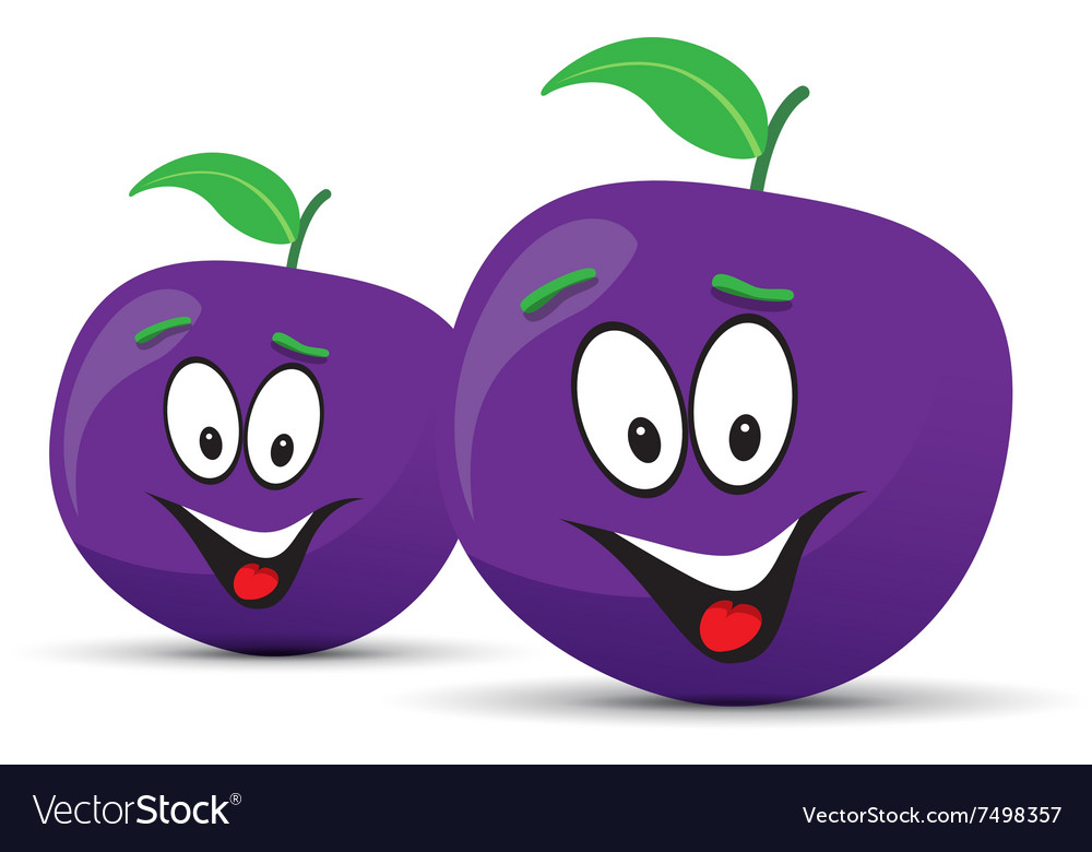 Plum2 Royalty Free Vector Image - VectorStock