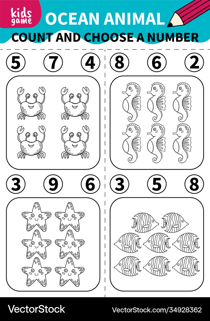 Children board game for preschoolers and primary Vector Image