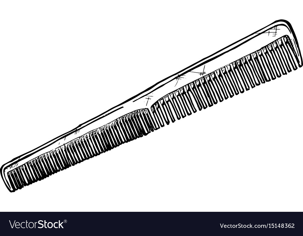 Comb Royalty Free Vector Image - VectorStock