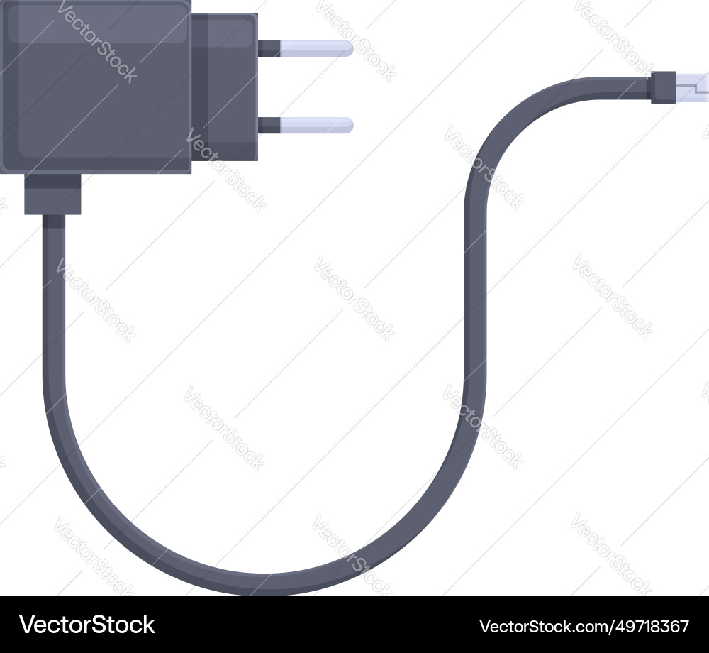 Cell power battery icon cartoon low energy Vector Image
